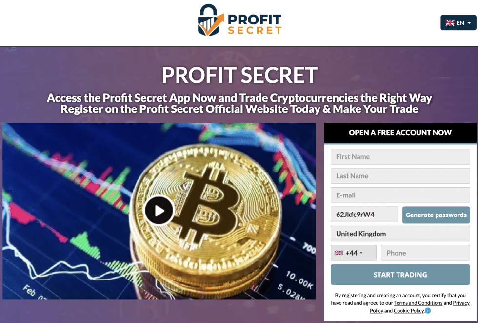 Profit Secret Review : Legit or Scam?